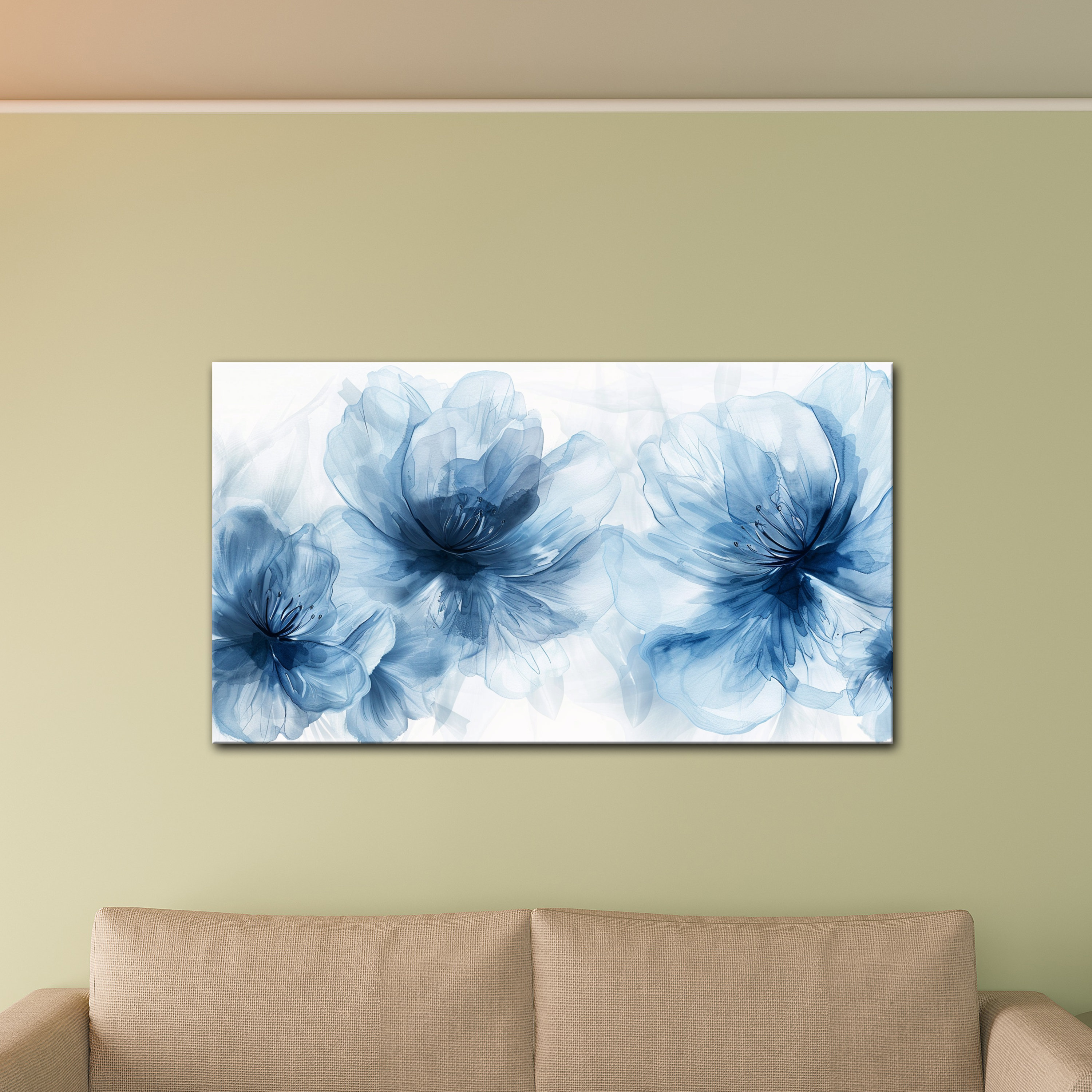 Winston Porter Sapphire Vein?(24 "x36" customizable) by Genie's Poems - Print Wall Art Work Home ...